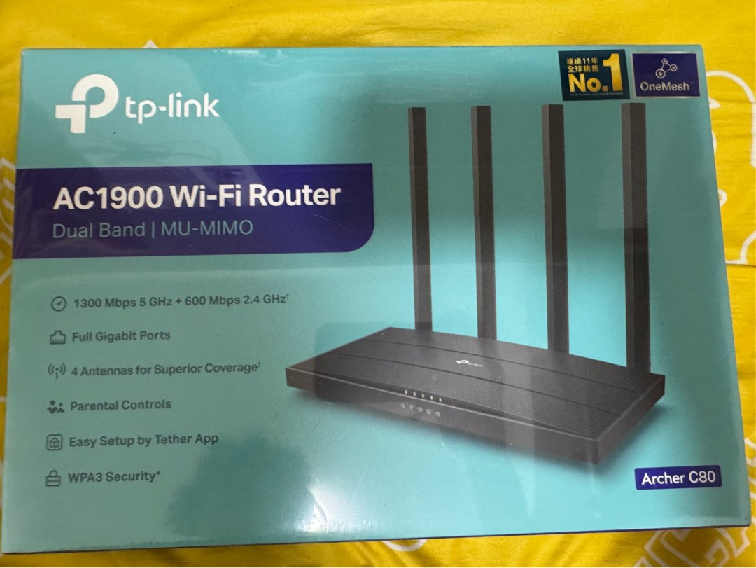 AC1900 Wi-Fi Router, 電腦＆科技, 電腦周邊及配件, Wifi及上網相關產品 - Carousell