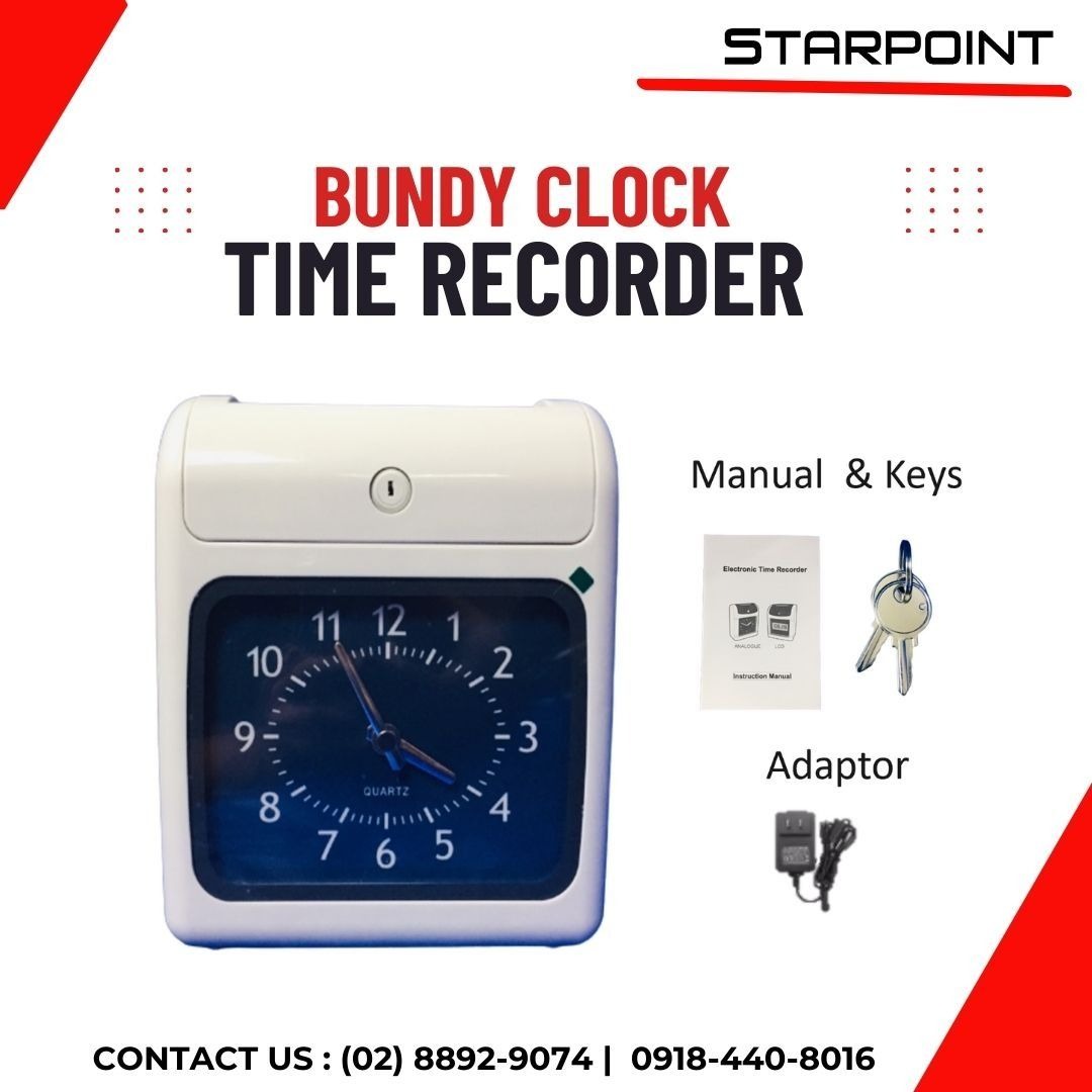 Analog Bundy Clock | Digital Bundy Clock w/ Free 100pcs Timecard ...