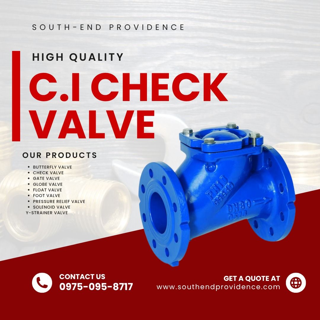 c.i Check Valve, Spears Reducer / Concrete Reducer / Welded Tee / BI ...