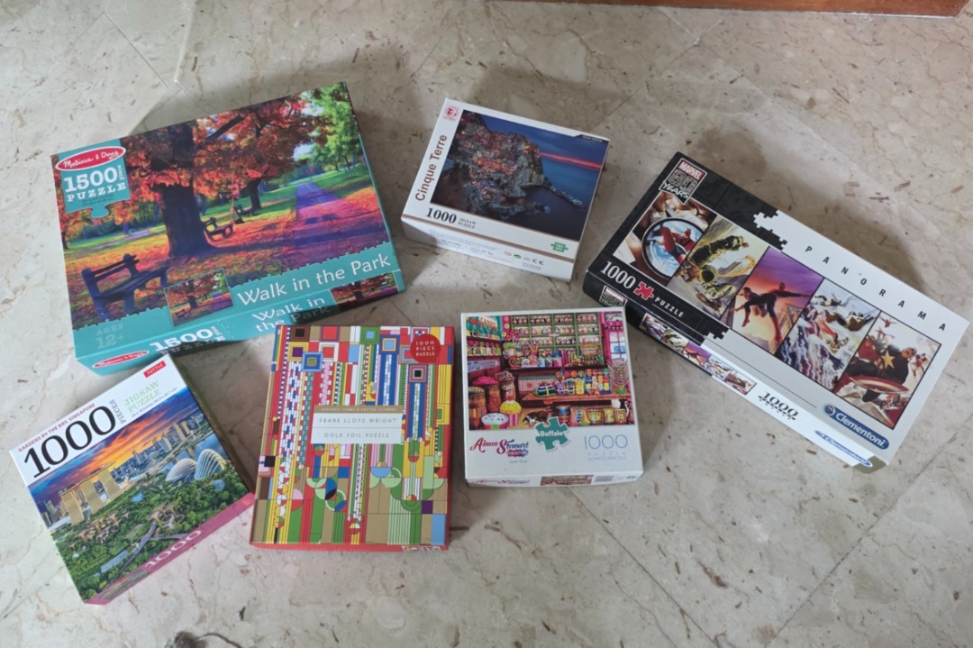 Collection of Puzzles, Hobbies & Toys, Toys & Games on Carousell