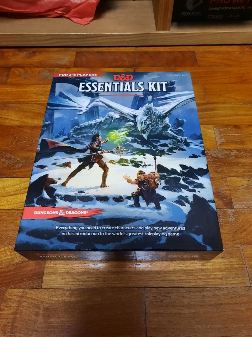 Dungeons and Dragons 5e (DnD 5e) Essentials Kit - Dragon of Icespire Peak, Hobbies & Toys, Toys ...