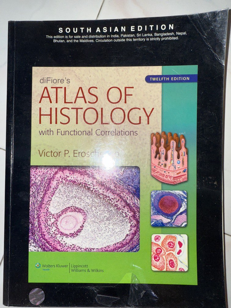 diFiore's ATLAS OF HISTOLOGY with Functional Correlations by Victor P ...