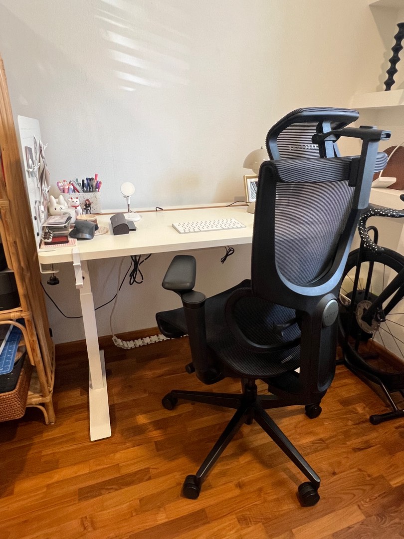 Ergotune Table and Chair, Furniture & Home Living, Furniture, Tables ...