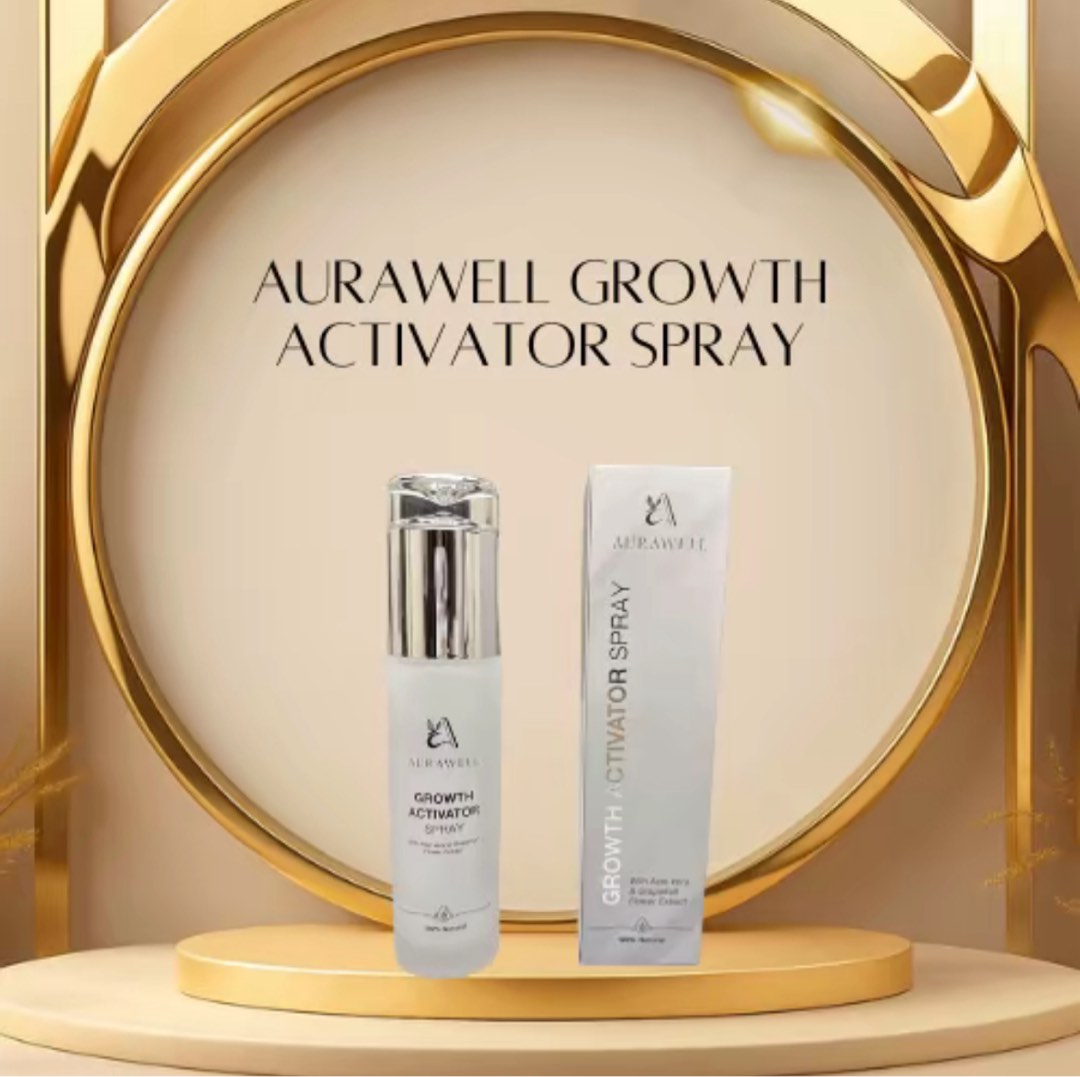 HK Aurawell Hair Growth Activator Spray, Beauty & Personal Care, Hair ...