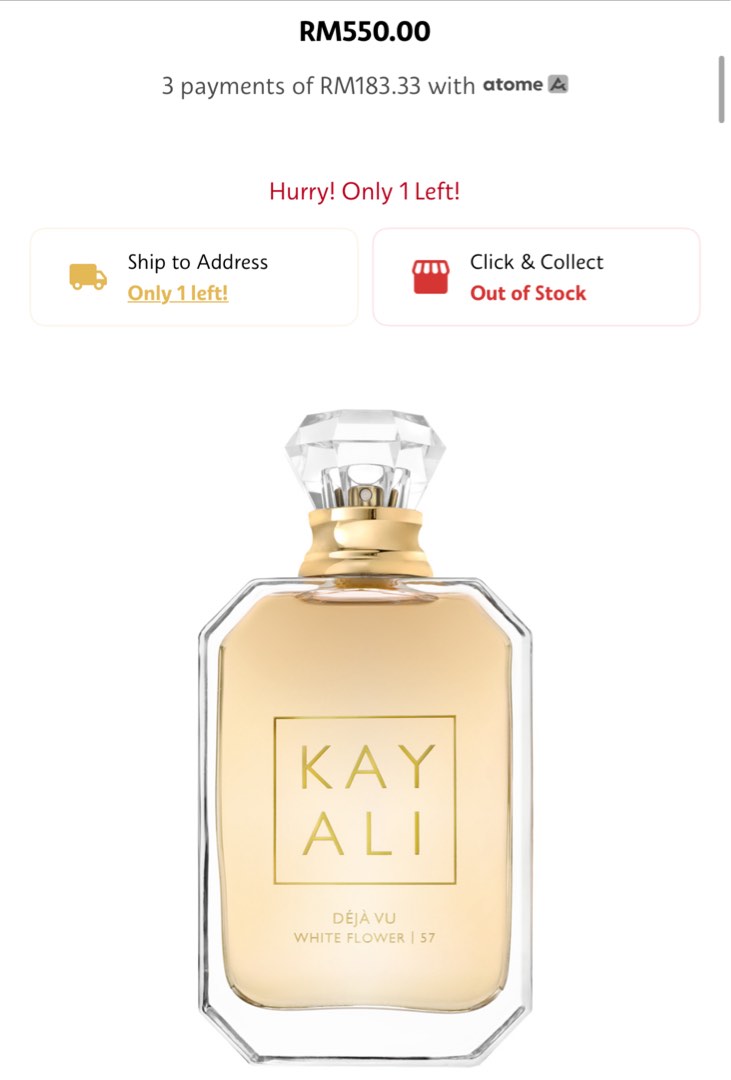 Kay Ali Dejavu, Beauty & Personal Care, Fragrance & Deodorants on Carousell