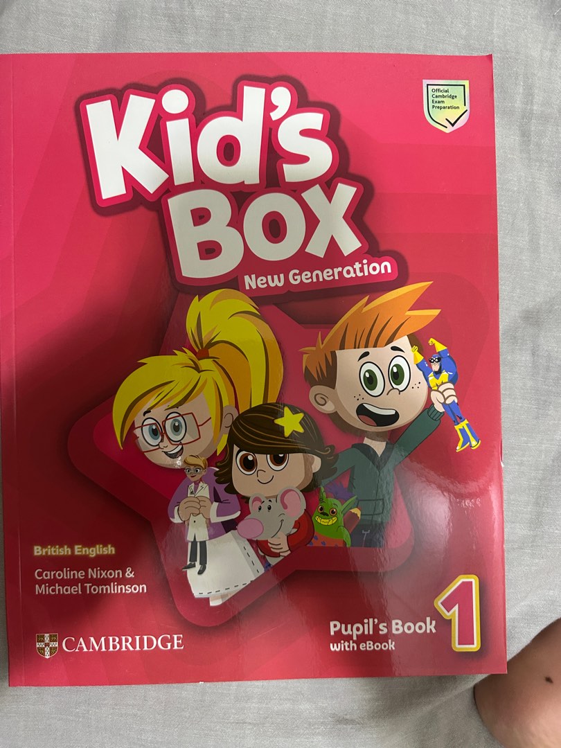 Kid's BOX Pupil's Book with eBook 1, CAMBRIDGE / 卓思, 興趣及遊戲, 書本 & 文具, 兒童 ...