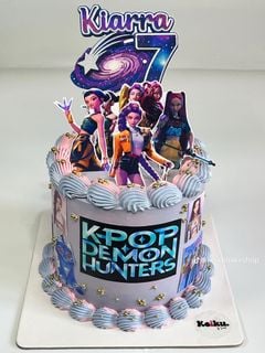 Kpop demon hunters cake For Sale | Homemade Bakes | Carousell Singapore