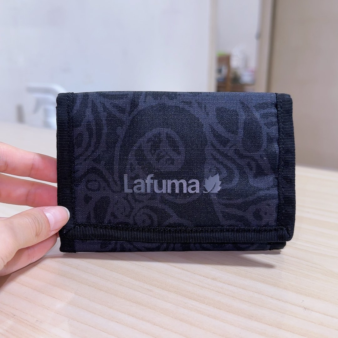 Lafuma 多功能 尼龍 錢包 黑色 隨身 收納包 卡片夾 零錢袋 | Lafuma Multi-Functional Nylon ...