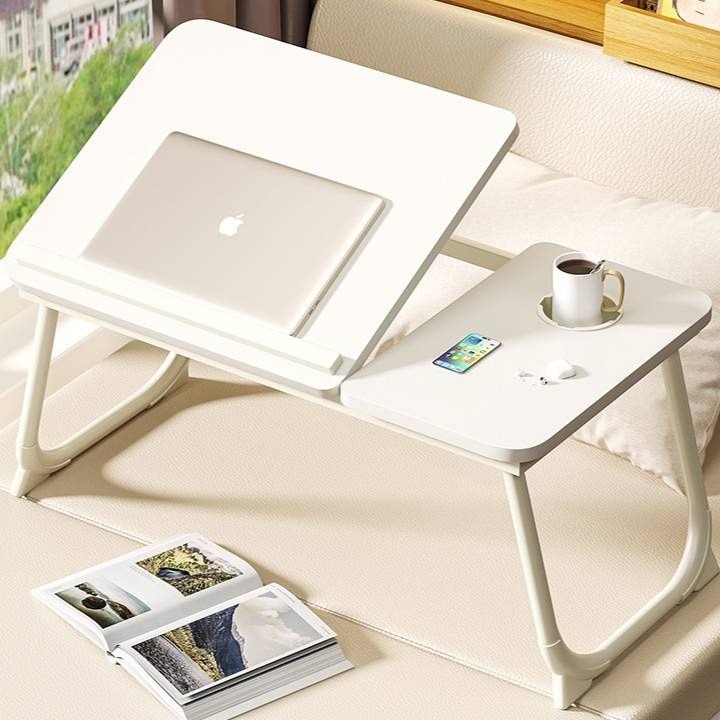 Laptop Study Desk | Portable Work Table | Foldable Bed Table | Adjustable Laptop Stand | Tilting ...
