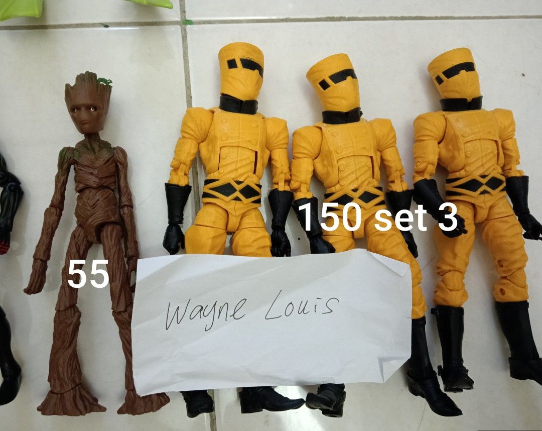 Marvel legends Groot hydra trooper captain America red skull 6'inch 7'inch 1/12 scale ...