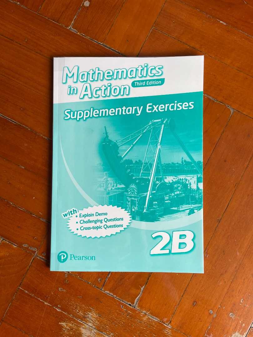 Mathematics in Action (3rd Ed.) Supplementary Exercises 2B, 興趣及遊戲, 書本 & 文具, 教科書 - Carousell