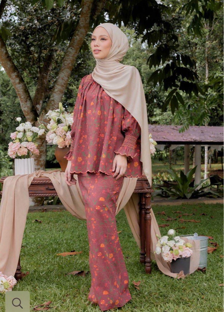 Minimalace Melly Kurung, Women's Fashion, Muslimah Fashion, Baju Kurung ...