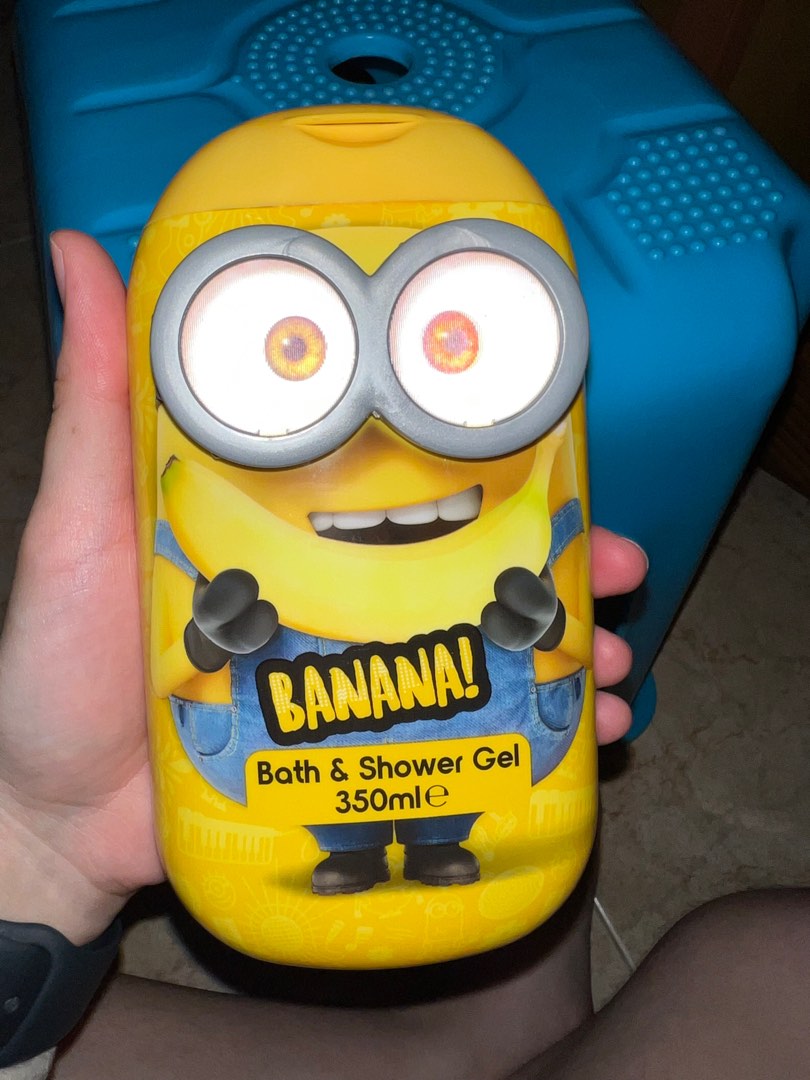 Minion Banana Bath & Shower Gel, Beauty & Personal Care, Bath & Body ...