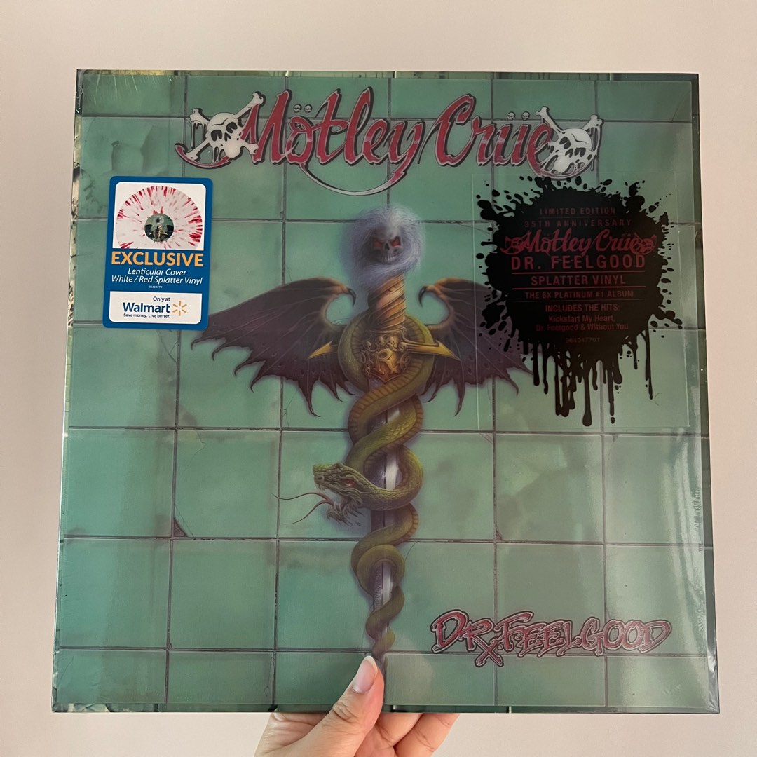 Motley Crue - Dr. Feelgood (Limited 35th Anniversary) (Red & White ...
