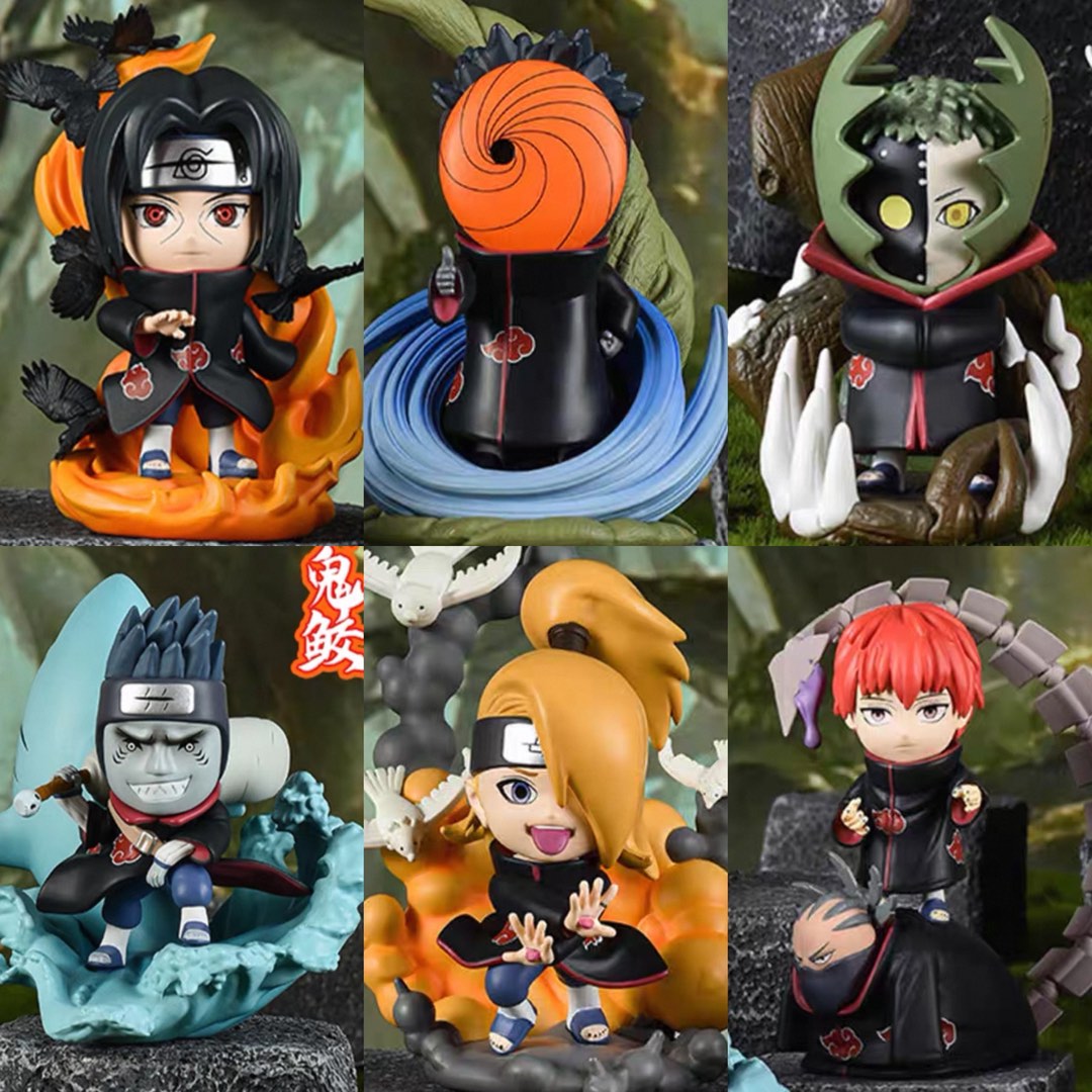 Naruto Akatsuki Series 1 / FULL SET / CONFIRMED DESIGN / SINGLE BLIND ...