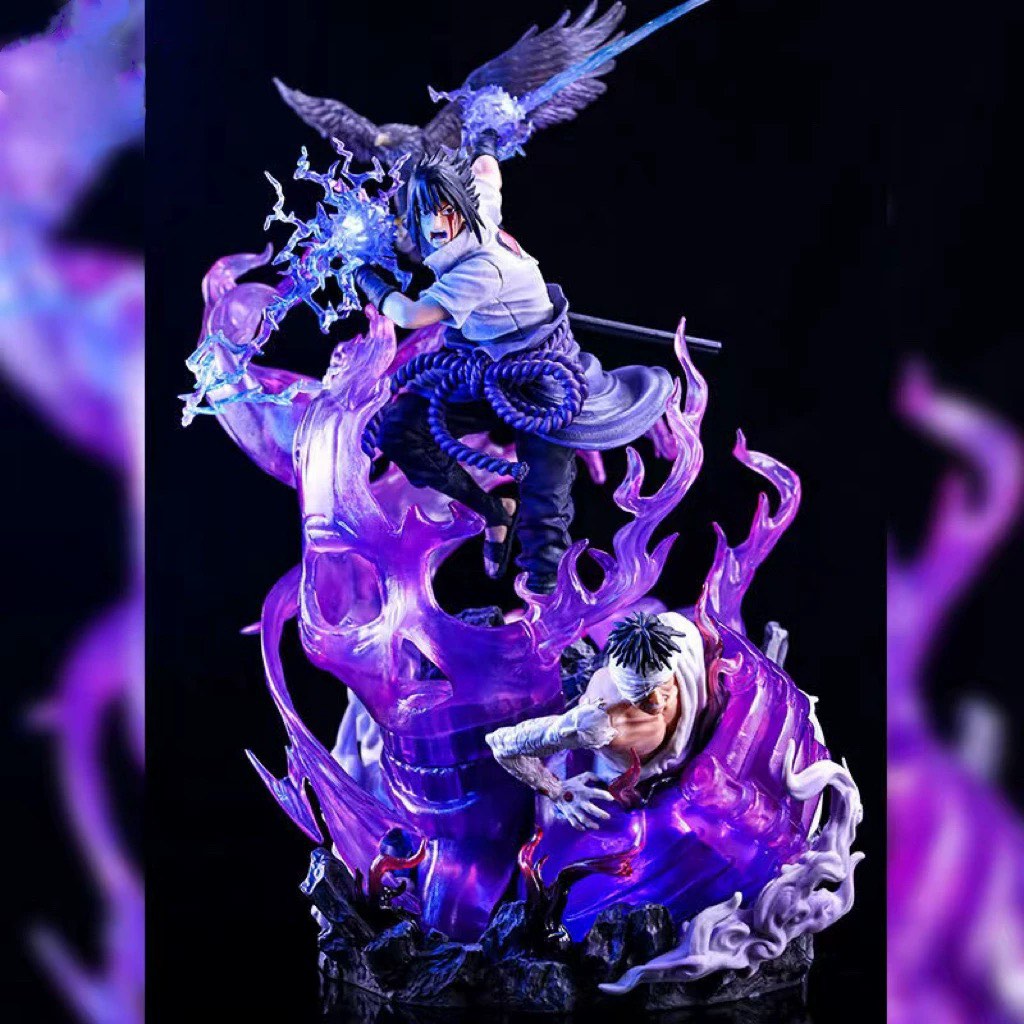 Naruto Sasuke vs Danzo GK Figure Statue Anime | 40cm H | Free Delivery ...