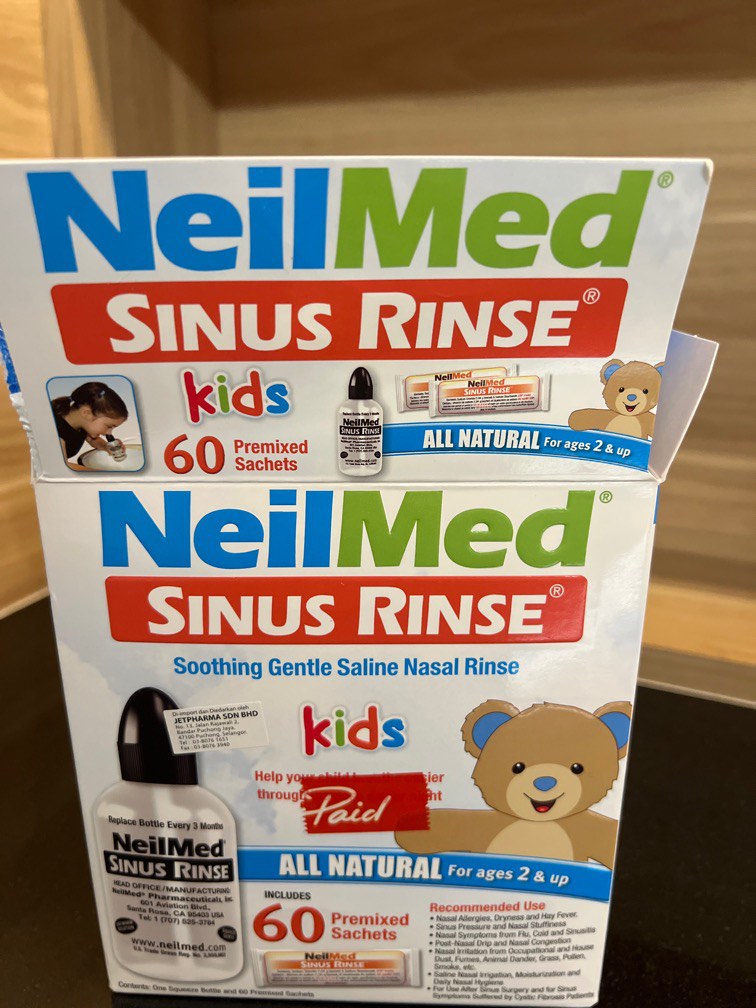 Neil Med Sinus Rinse, Health & Nutrition, Medical Supplies & Tools on ...