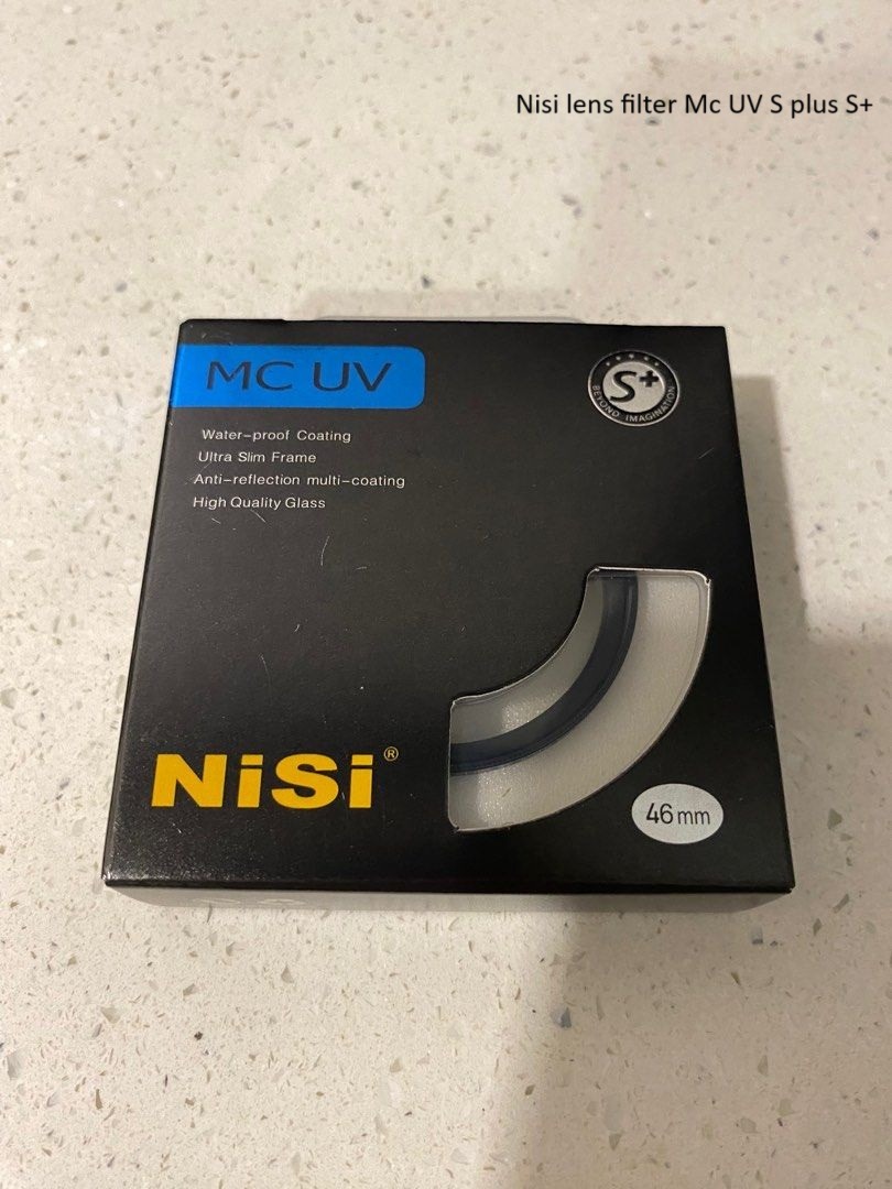 Nisi lens filter Mc UV S plus S+, Photography, Lens & Kits on Carousell