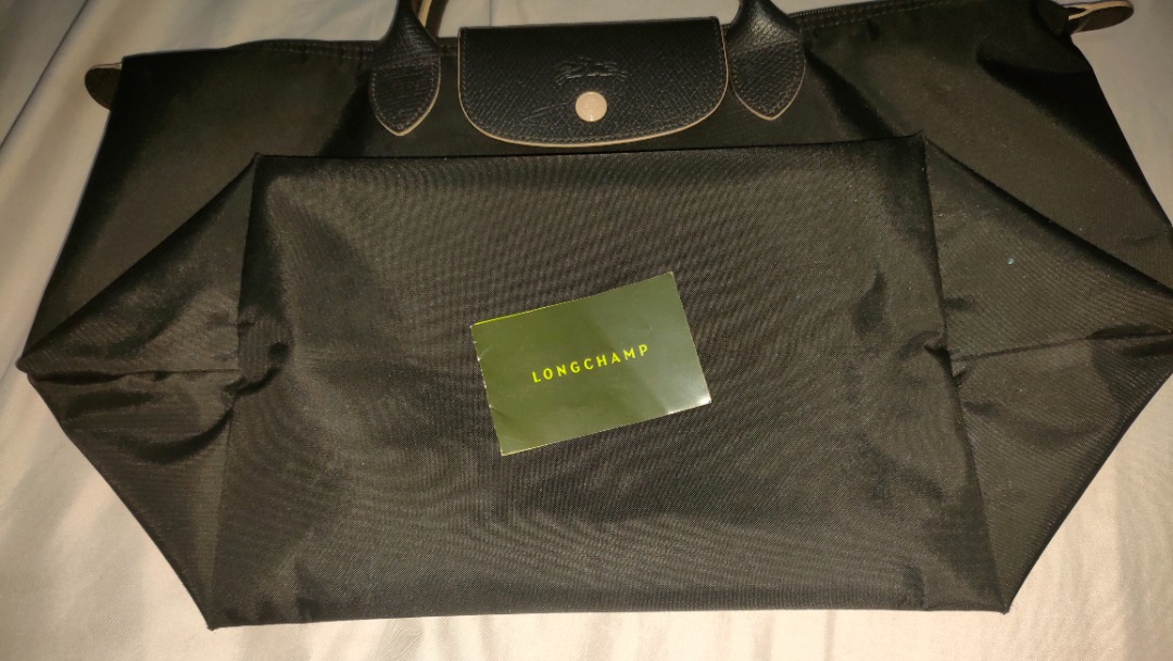 Ori Longchamp Le Pliage, Barang Mewah, Tas & Dompet di Carousell