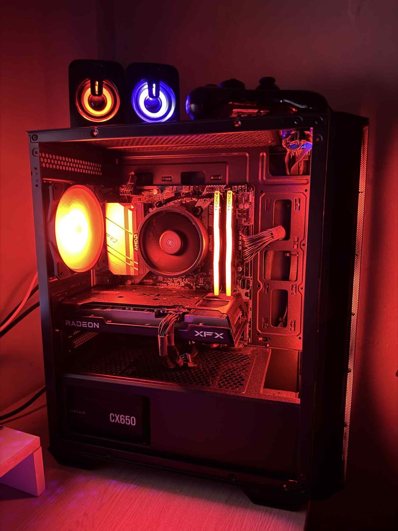 PC UNIT FOR SALE. RYZEN 55600 XFX Speedster RX 6600, Computers & Tech ...