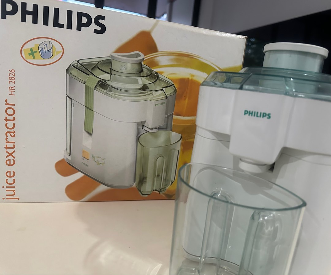 Philips Juice Extractor HR2826, TV & Home Appliances, Kitchen ...