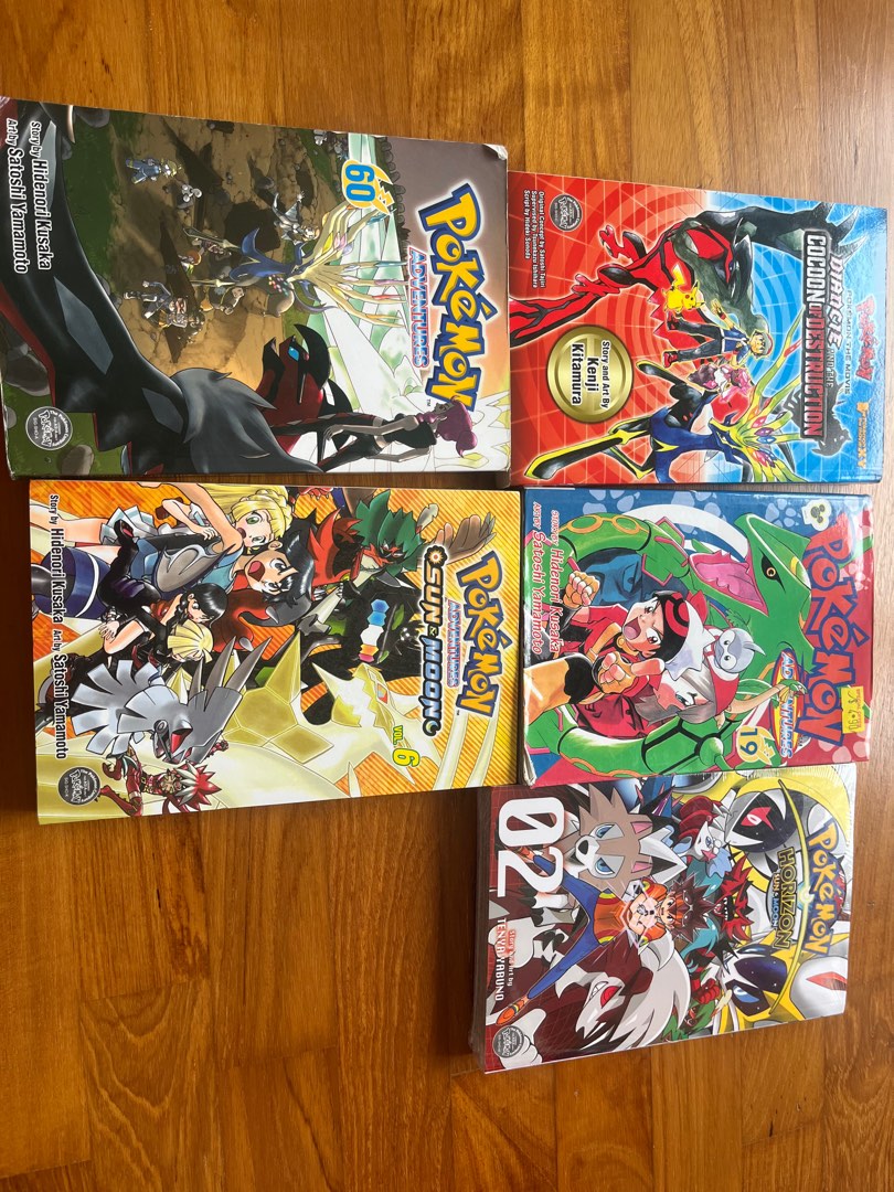 Pokemon Manga Comic Books - Various Volumes, Hobbies & Toys, Books ...