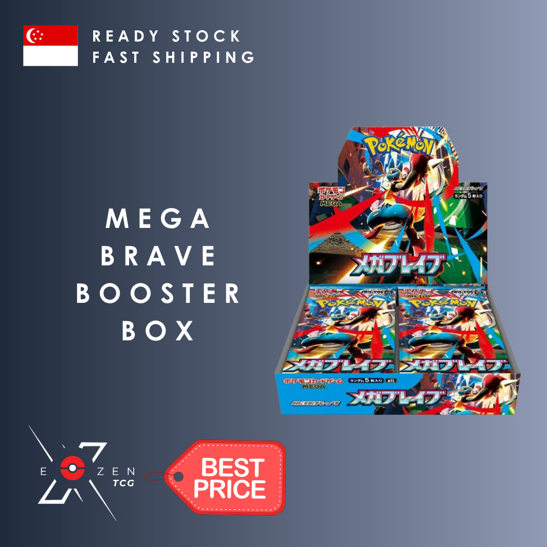 Pokemon Mega Brave Booster Box [m1L], Hobbies & Toys, Toys & Games on ...