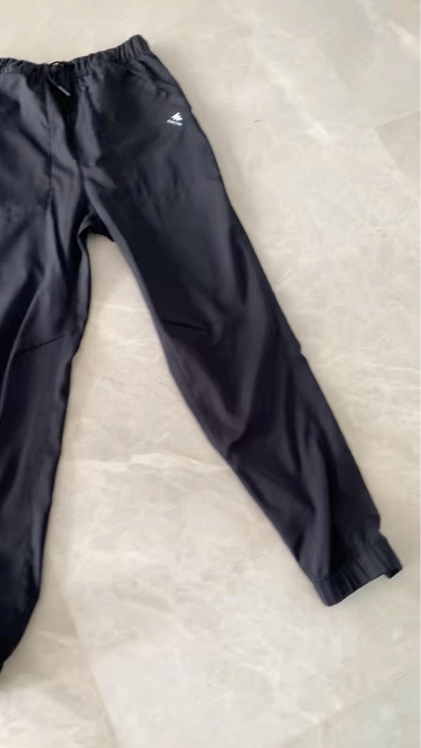 Quechua Black Pants for Kids size 8-9yo, Babies & Kids, Babies & Kids ...