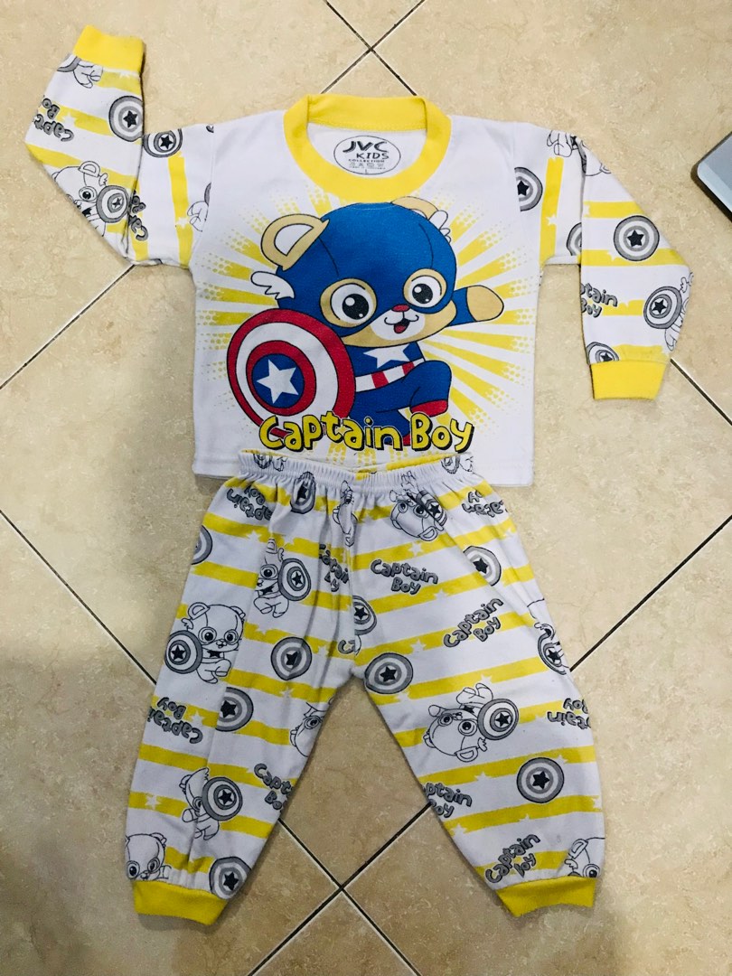 Set Bobo Captain Boy, Bayi & Anak, Baju Anak Laki-laki, 1 hingga 3 ...