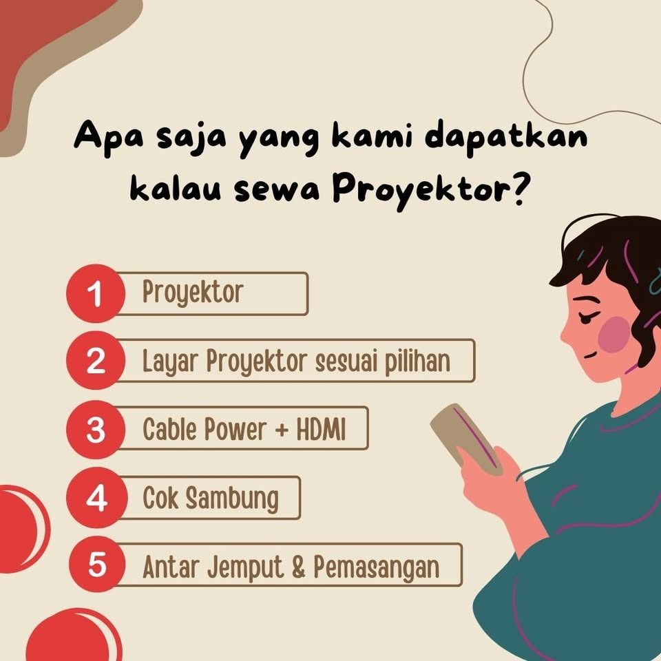 Sewa Proyektor Dengan Tampilan Visual Tajam, Elektronik, Lainnya di ...