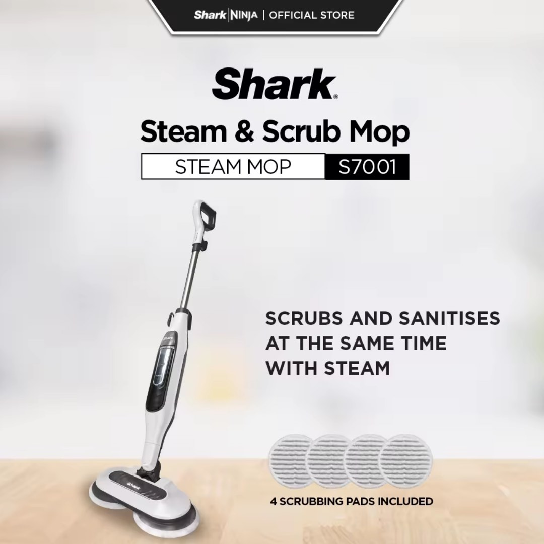 Shark Ninja Steam & Scrub Mop, Furniture & Home Living, Cleaning ...