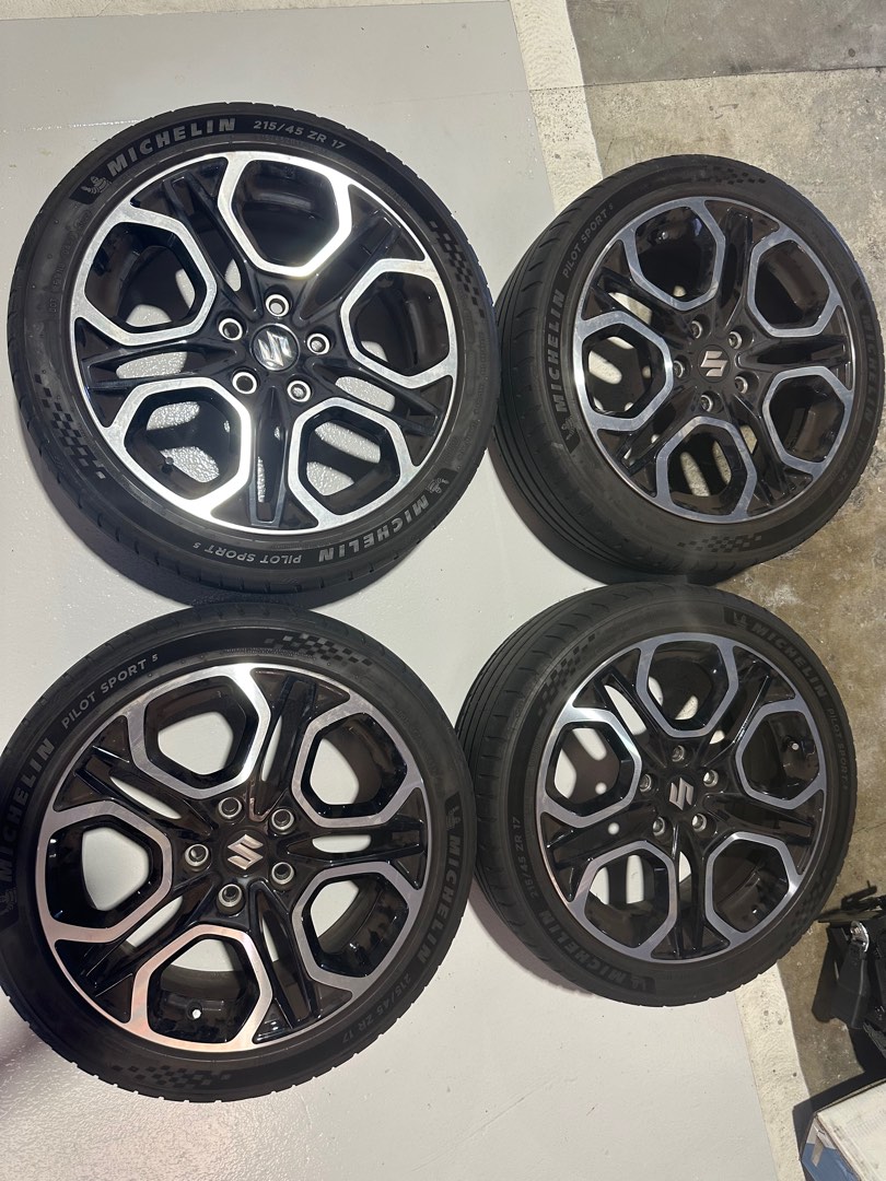 SUZUKI SWIFT SPORT RIMS MICHELIN PS5, Car Accessories, Tyres & Rims on ...