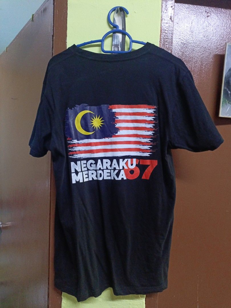 T shirt Merdeka (Pre Loved), Men's Fashion, Activewear on Carousell