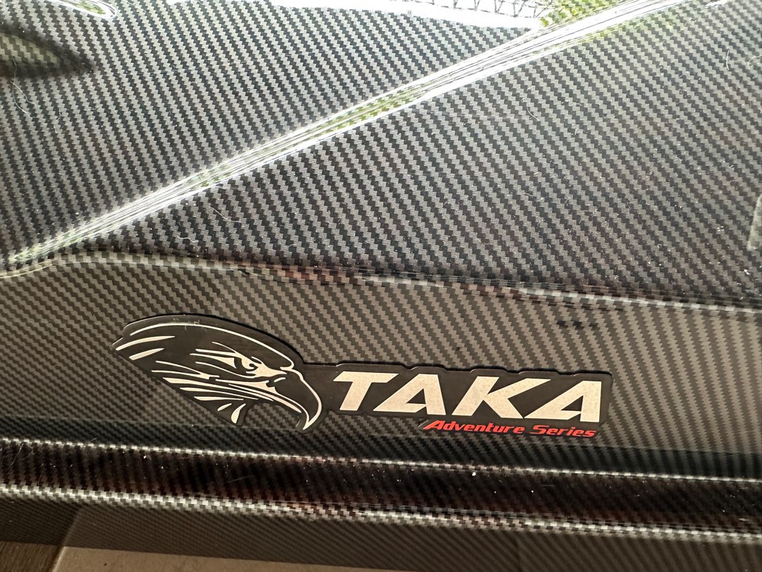 TAKA ROOF BOX CARBON FIBRE 420 LITRE, Auto Accessories on Carousell