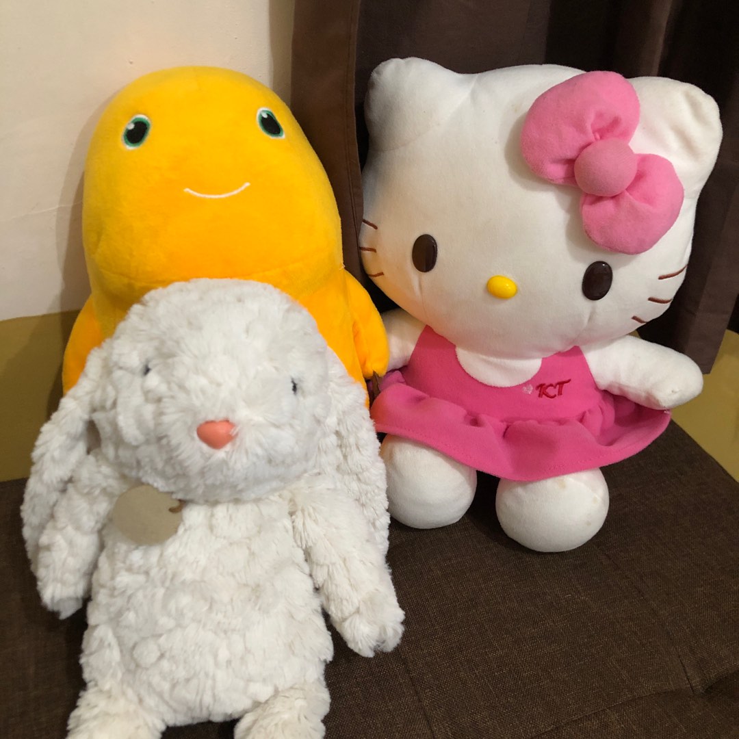 Take all boneka hello kitty dino kuning kelinci, Toys & Collectibles ...