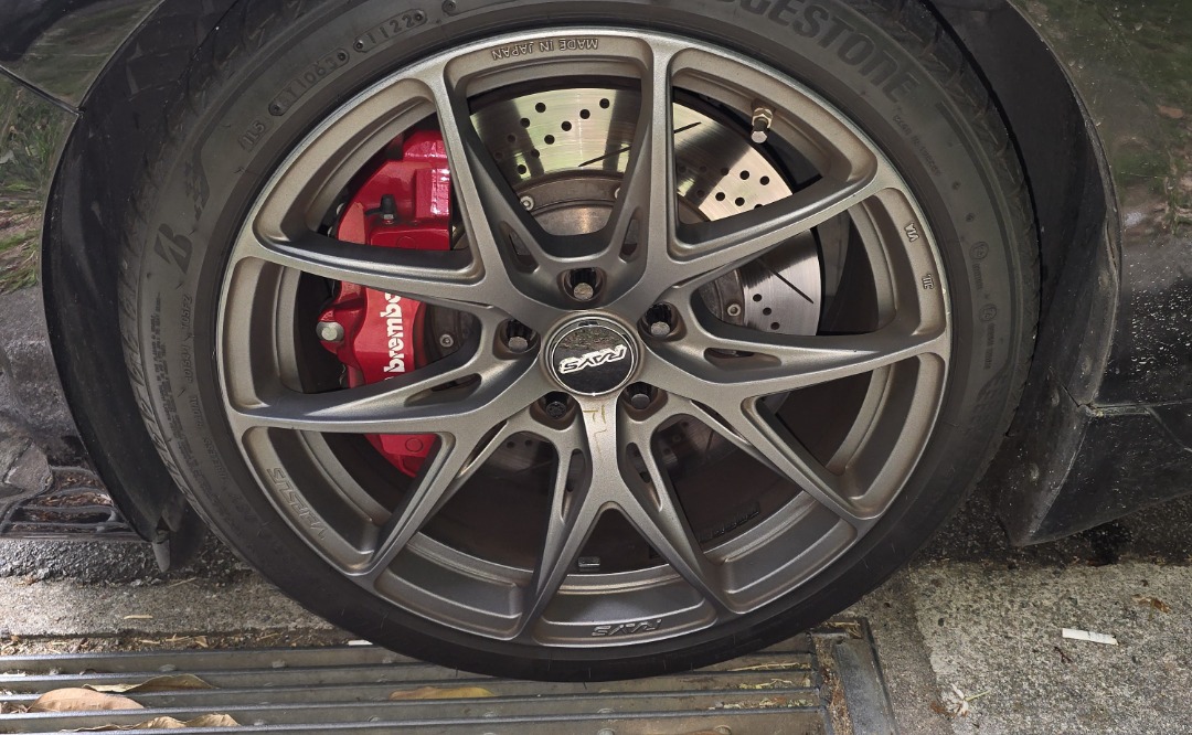 USED FULL SET Brembo 18Z Big Brake Kit with bracket for INFINITI Q50 ...