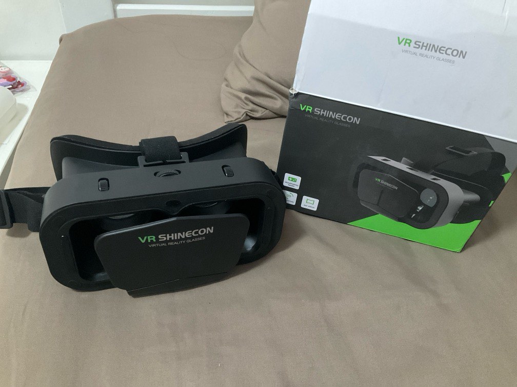 VR Shinecon Virtual Reality Goggles, Video Gaming, Gaming Accessories ...
