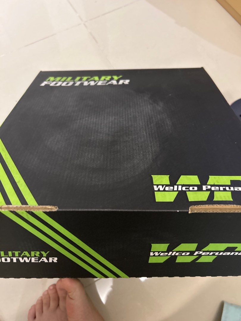 Wellco Peruana Military Boots - Black, Men's Fashion, Footwear, Boots ...