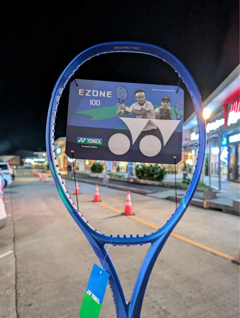 YONEX ezone 100 2025 blast blue, Hobbies & Toys, Toys & Games on Carousell