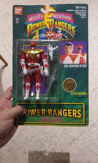 2010 Mighty Morphin Power Rangers with Light up Dino Flyer Set of 6 ...
