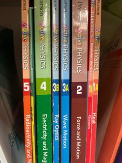 【$200七本】Active physics dse 物理 教科書 中學 科學 高中 science, 興趣及遊戲, 書本 & 文具, 教科書 ...