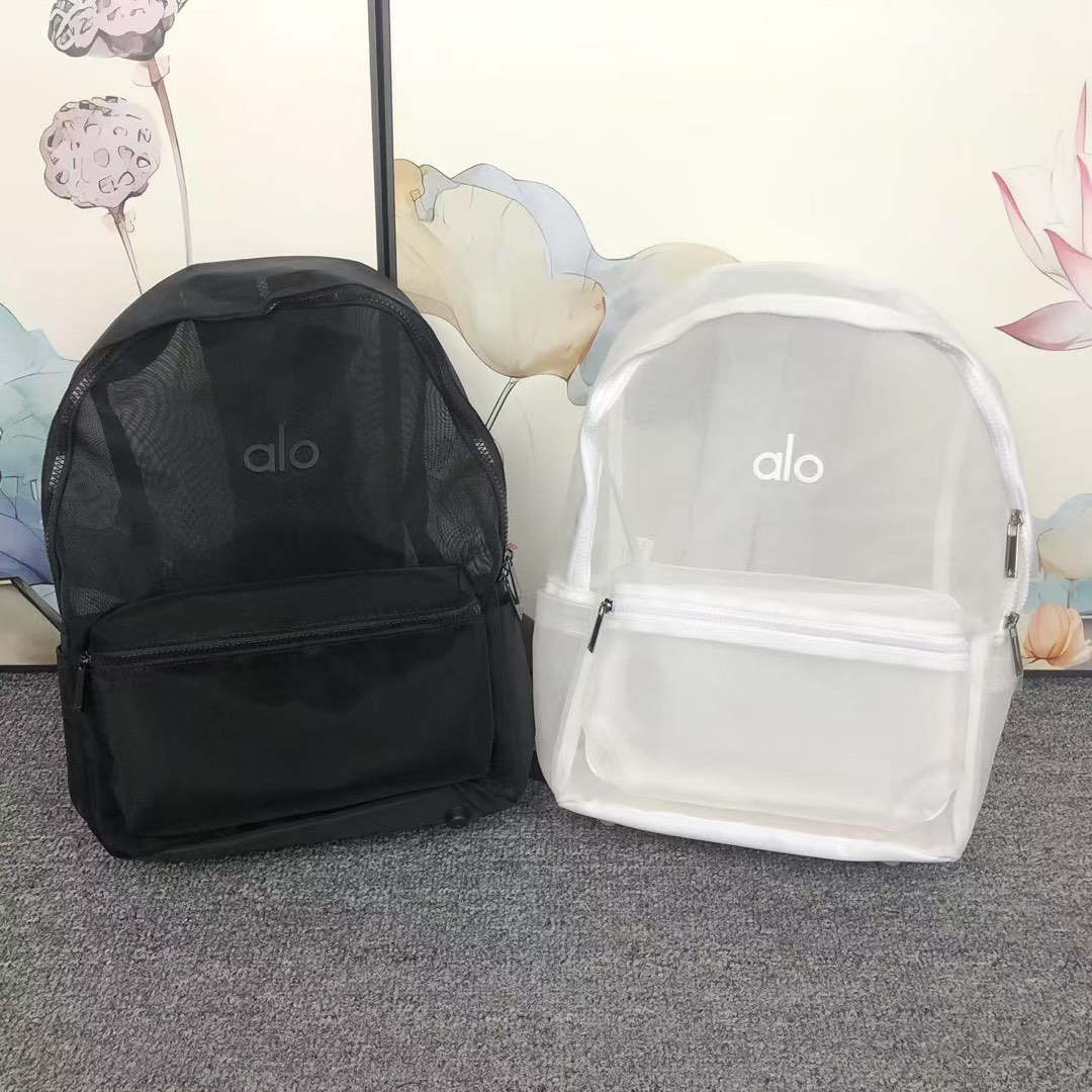 Alo Yoga Sheer Backpack Bag (2 colourways), 女裝, 手袋及銀包, 背囊 - Carousell