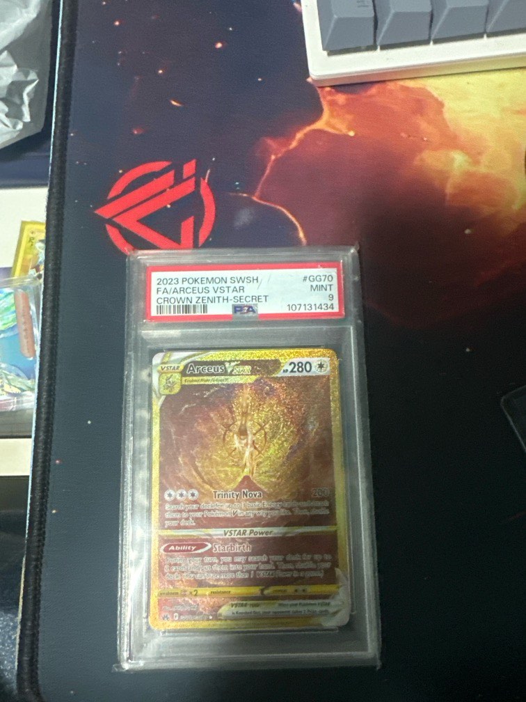 Arceus VMAX Crown Zenith PSA9, Hobbies & Toys, Toys & Games on Carousell