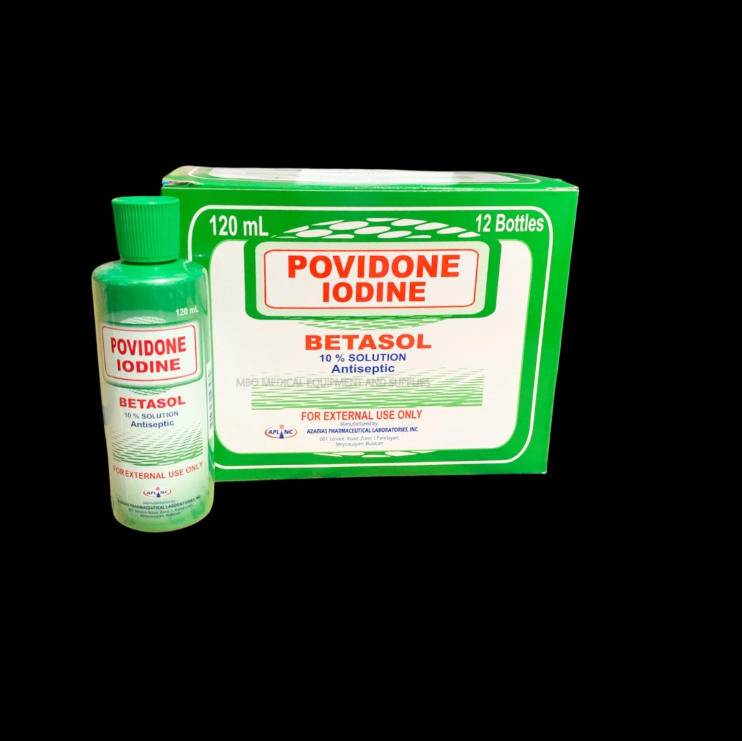 BETASOL POVIDONE IODINE 120ML, Health & Nutrition, Medical Supplies ...