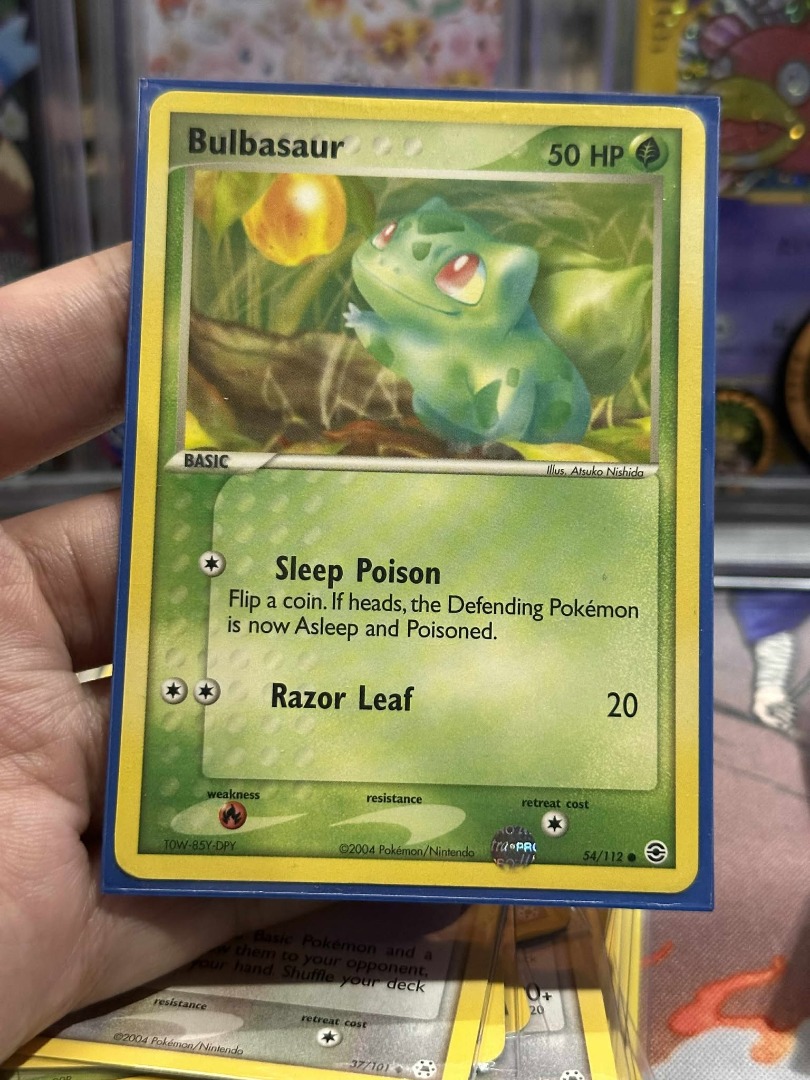 Bulbasaur #54 Pokemon Fire Red & Leaf Green, Hobbies & Toys, Toys ...