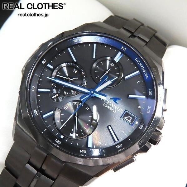 CASIO OCEANUS Manta Bluetooth S5000 Series Radio-Controlled Solar Watch ...