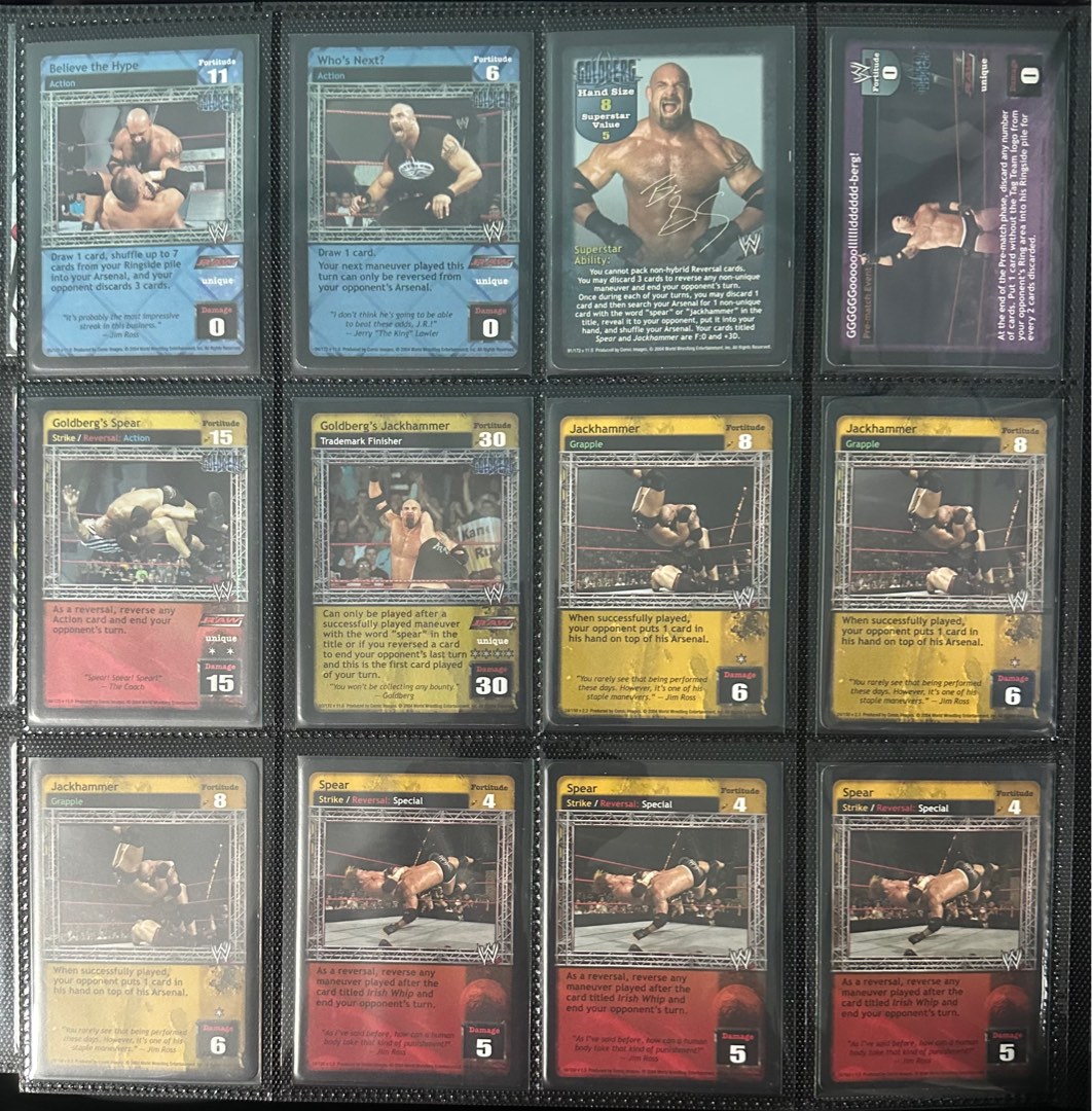 Goldberg Master Set WWF WWE RAW DEAL, Hobbies & Toys, Toys & Games on ...
