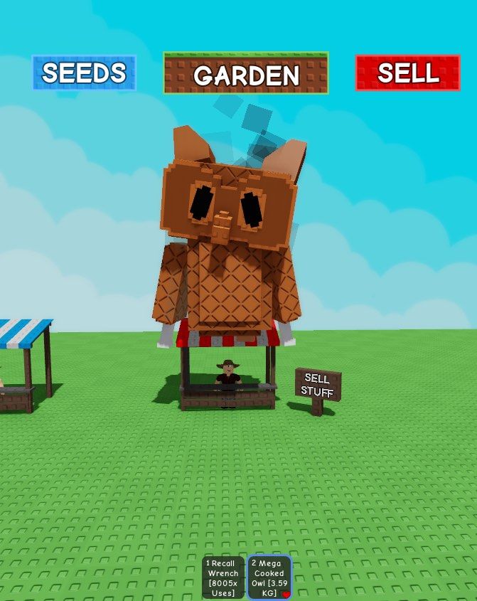 Grow a Garden Mega Cooked Owl, Video Gaming, Gaming Accessories, In ...