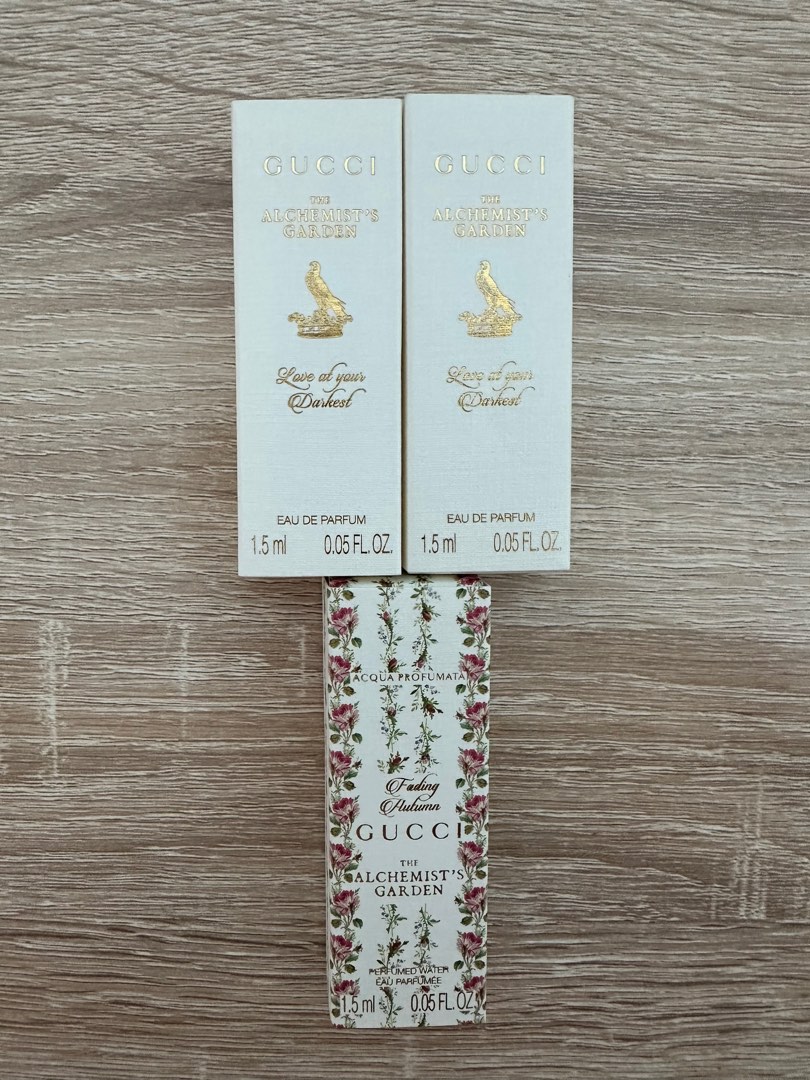 Gucci 高訂香水The Alchemist’s Garden (Love at Your Darkest/ Fading Autumn ...
