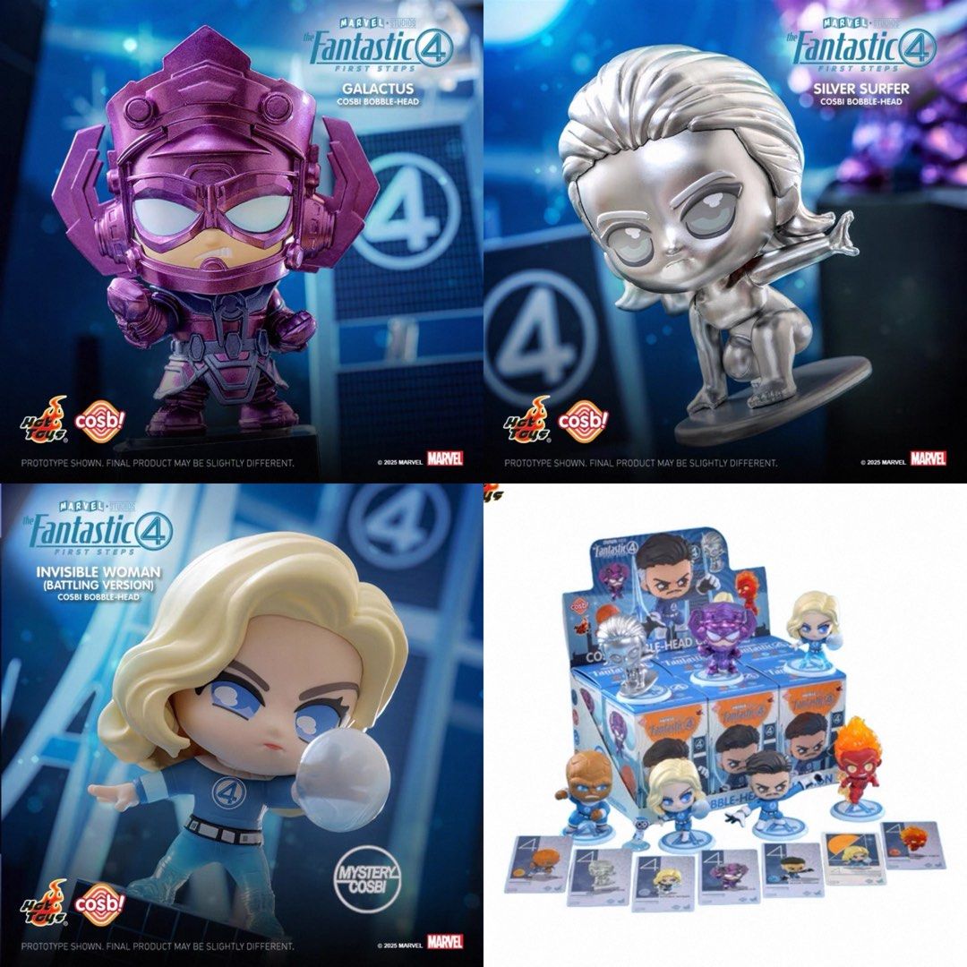 Hot Toys Cosbi The Fantastic 4 four: First Steps Cosbi Bobble-Head ...